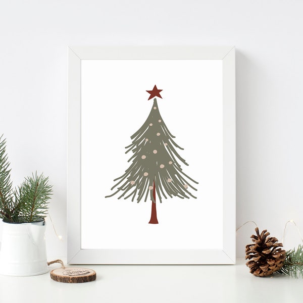 Modern Tree Art - Etsy
