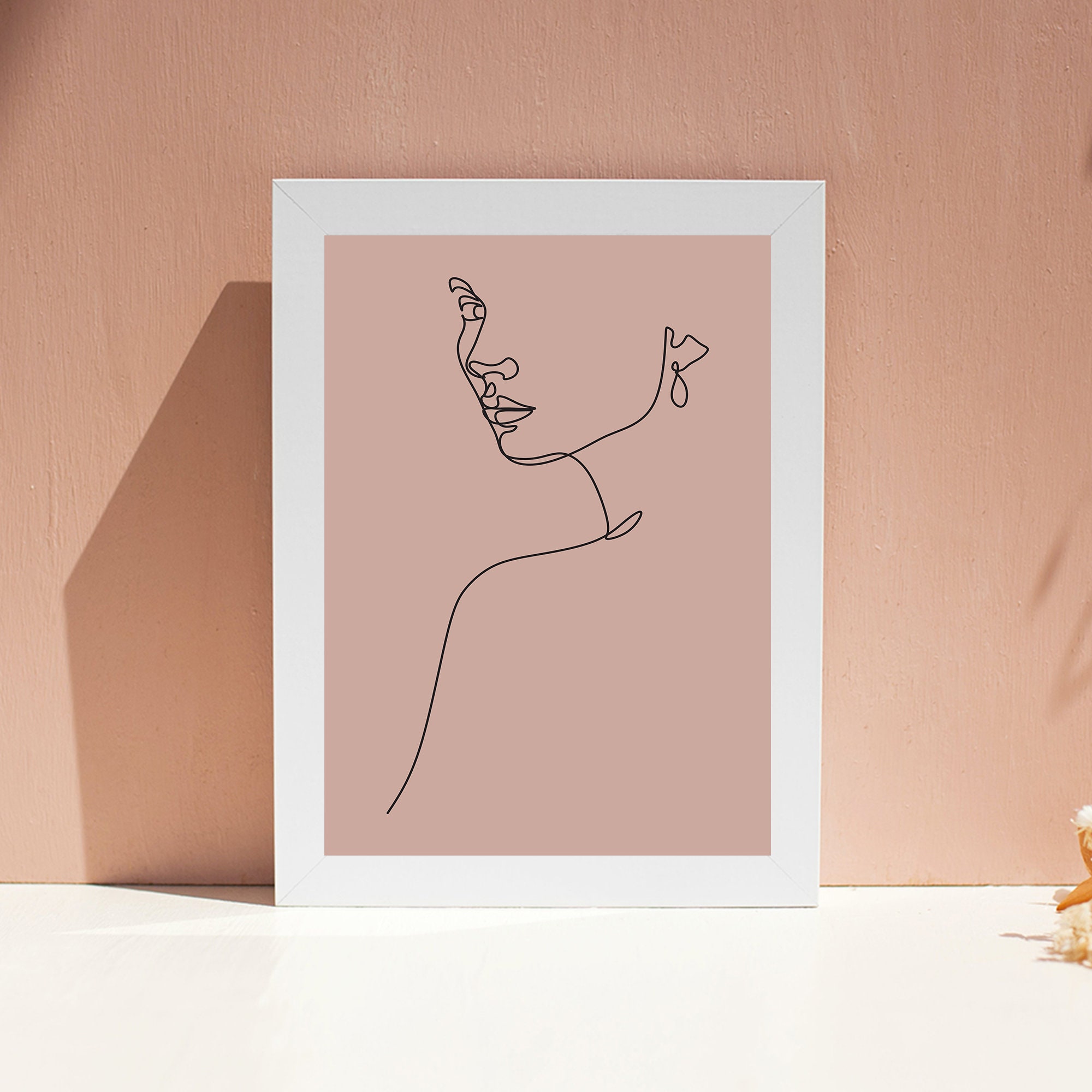 Woman Line Drawing Line Drawing Print Minimal Line Drawing - Etsy