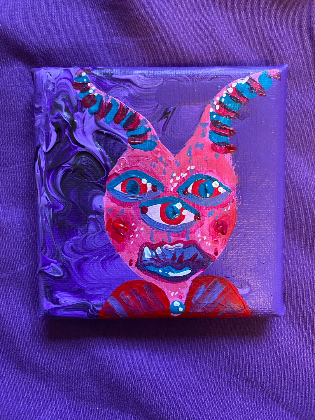 Creature Painting - Etsy