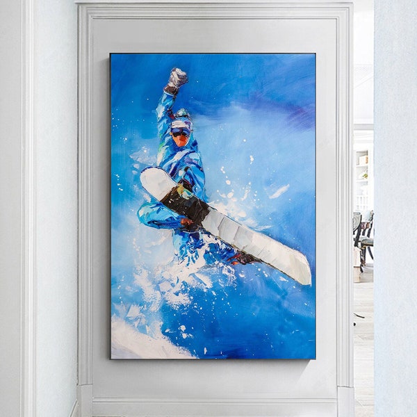 Snowboard Art - Etsy