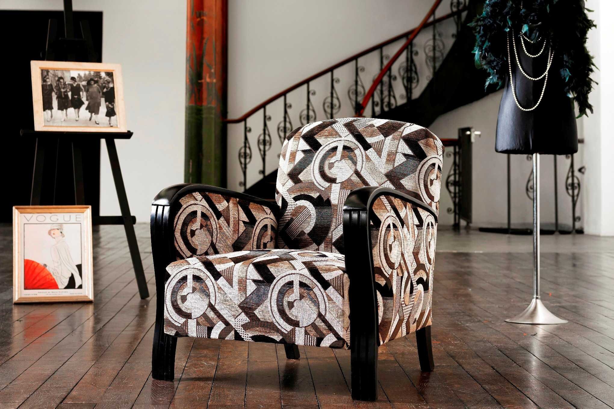 CHENILLE VELVET FABRIC Art Deco Style Black Purple Color, High-end ...