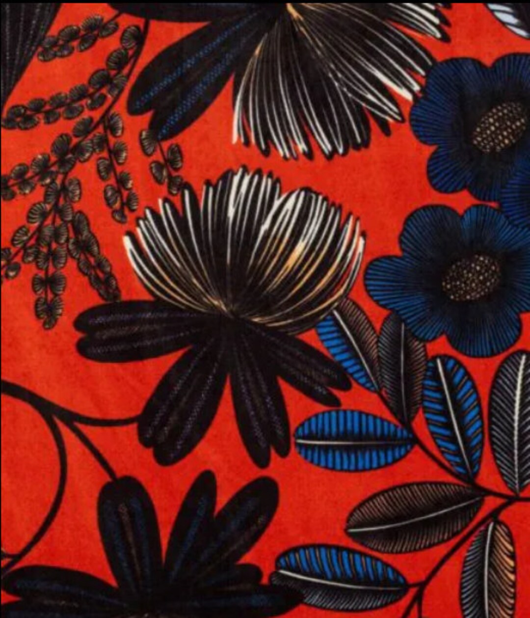 Colorful FLORAL VELVET FABRIC, Flower Patterned Fabric, Textile Fiber ...