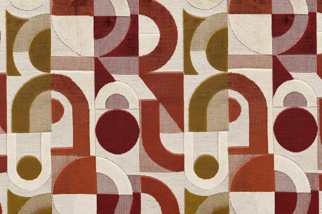 Art Deco Jacquard Velvet Upholstery Fabric – Luxury Geometric Velvet ...