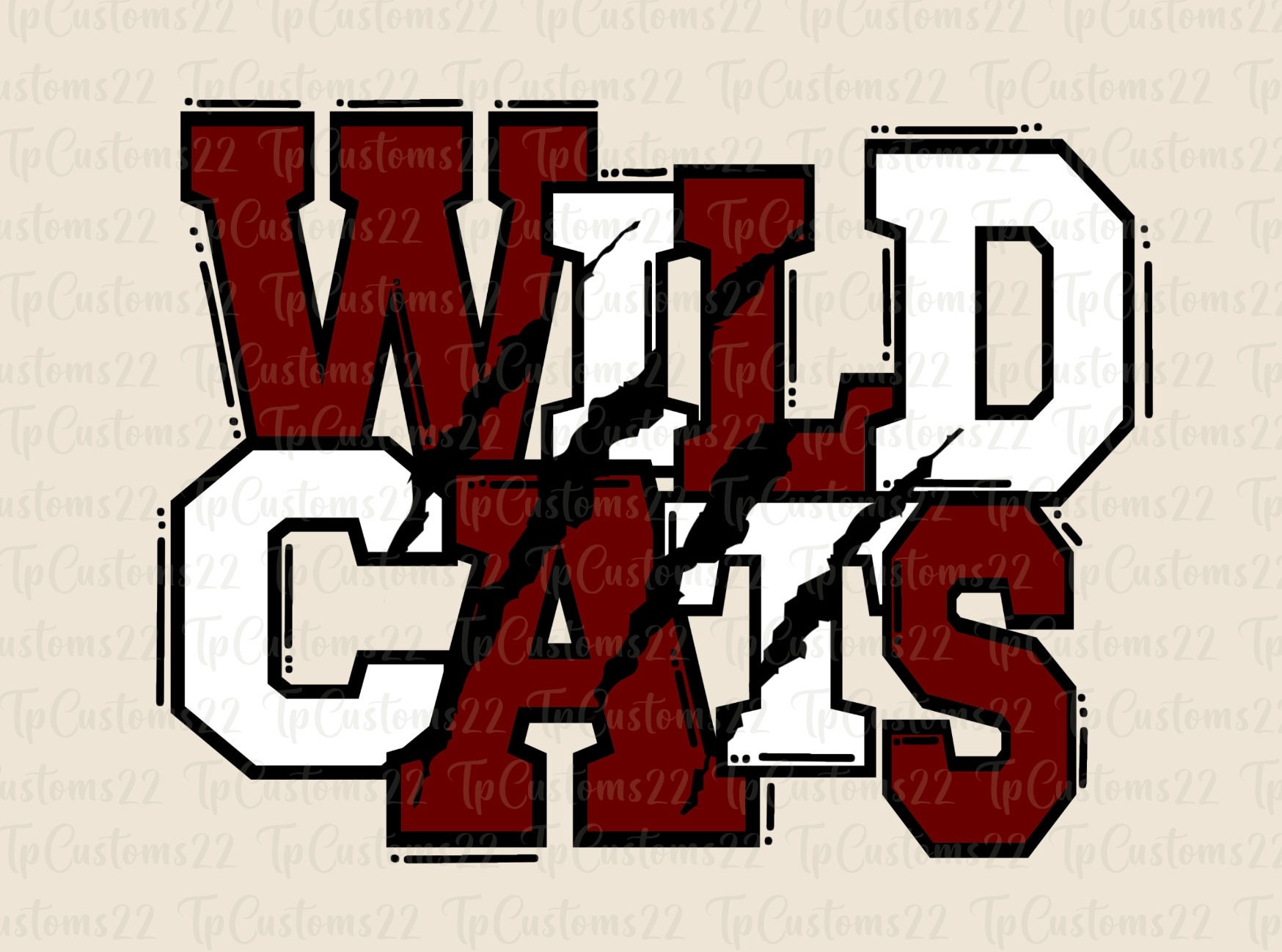 Wildcats Maroon Football PNG, School Mascot Png, Maroon and White ...