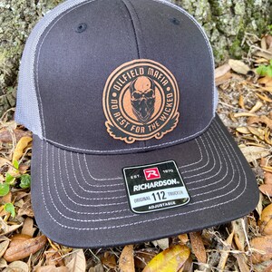 Oilfield Hat, Oilfield Worker Hat, Oil Rig Leather Patch Hat ...