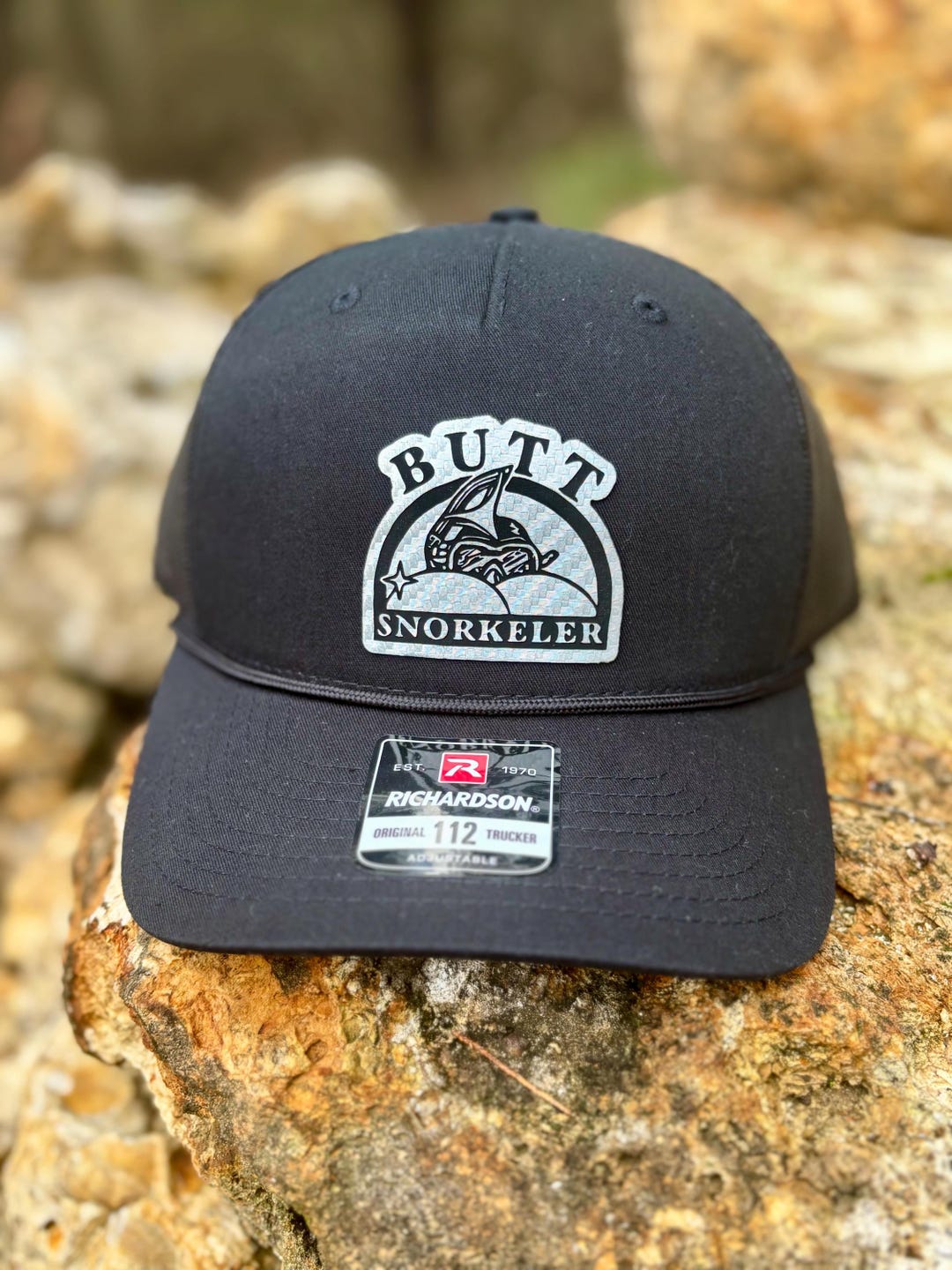 Butt Snorkeler Hat, Dark Humor Hat, Vintage Rope Hat, Dirty Hat, Butt ...