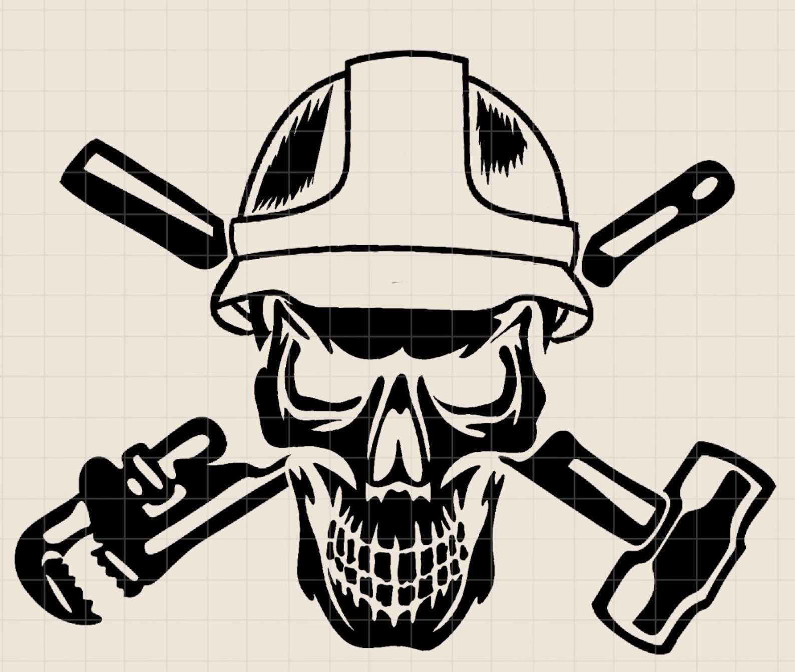 Oilfield Roughneck Skull Hard Hat PNG, Rig Trash, Roughneck PNG ...