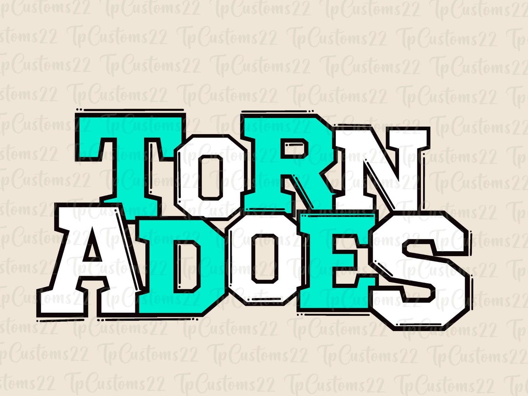 Tornadoes Mint Football PNG, Football Png, Mint and White Tornadoes ...