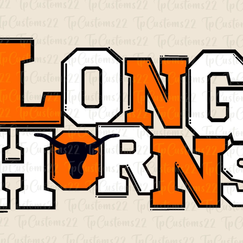 Longhorn Football Transfers - Etsy