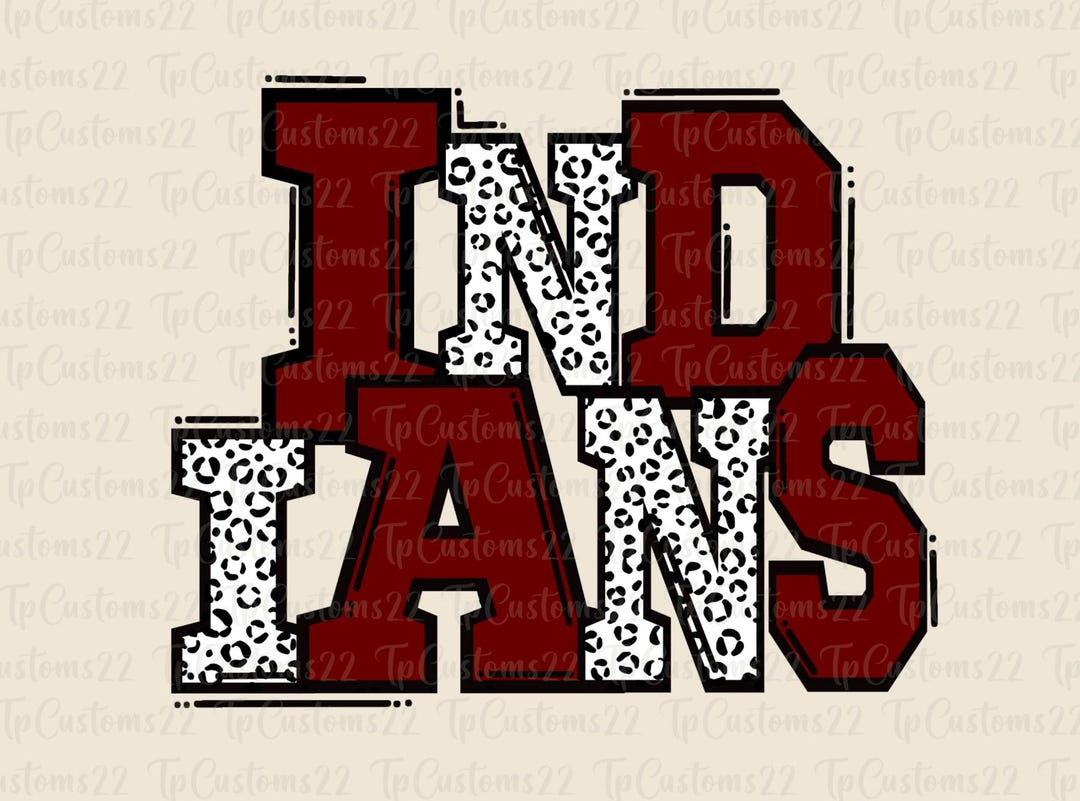 Indians Maroon Football PNG, School Mascot Png, Maroon and White ...