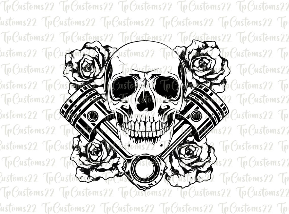 Grunge Mechanic Skull PNG, Mechanic Png, Grunge Mechanic PNG, Auto Body ...