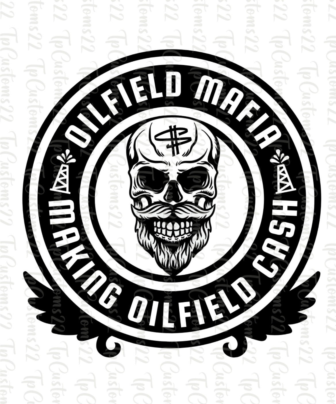 Oilfield Mafia PNG, Roughneck PNG, Oilfield Worker Png, SVG ...