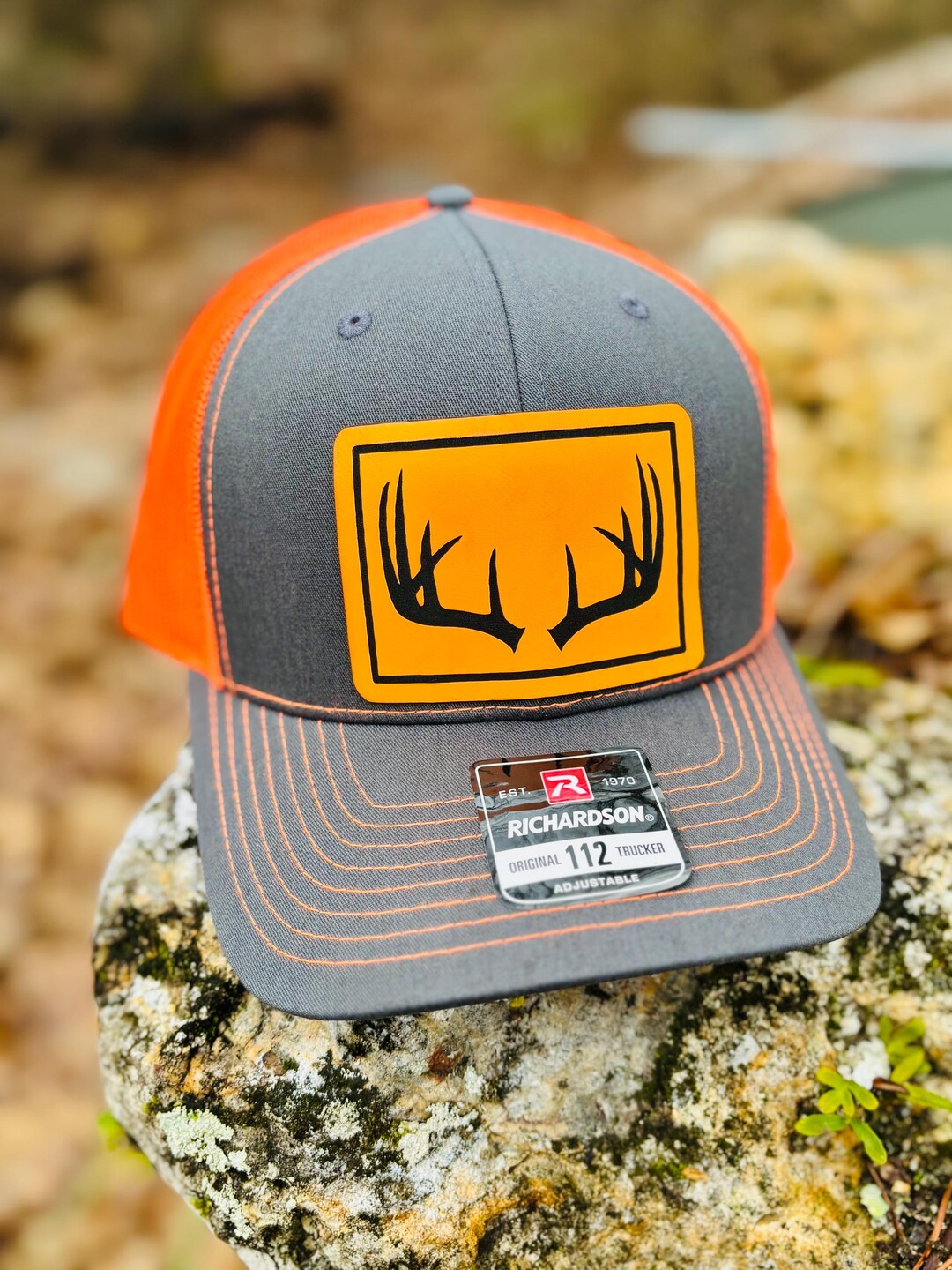 Hunting Hat, Deer Hunting Hat, Buck Hat, Hunting Leather Hat, Whitetail ...