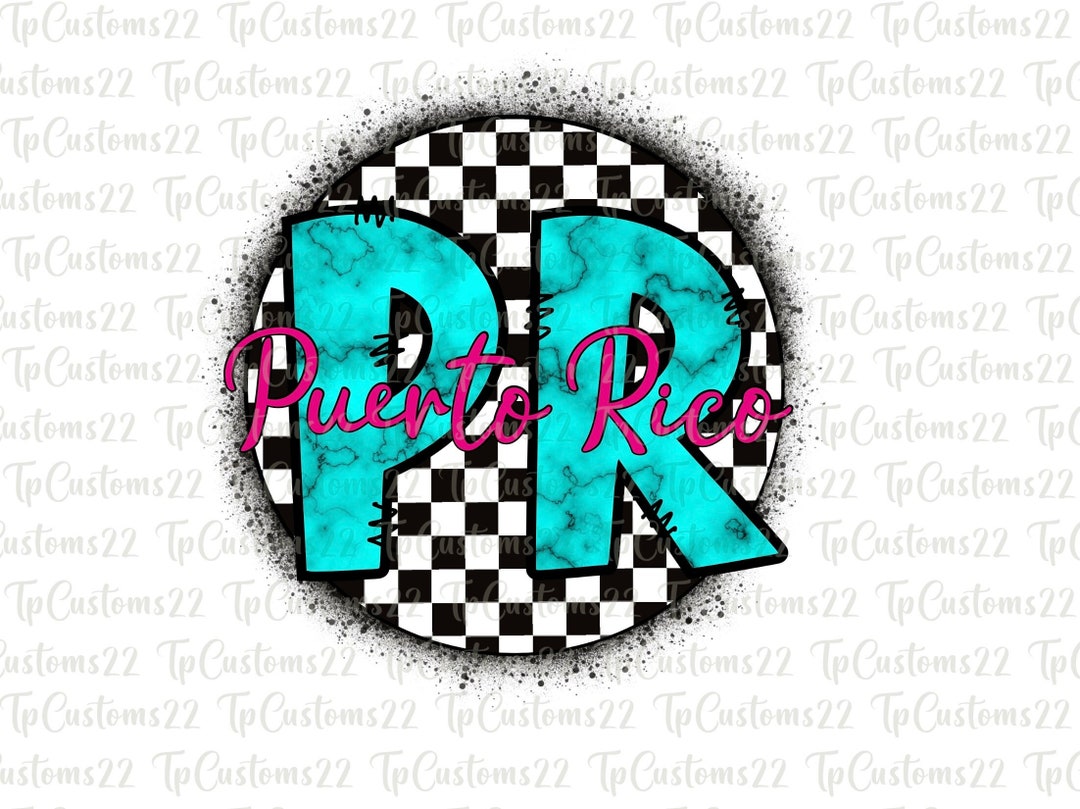 Retro 90s Puerto Rico Png Sublimation Design, State Png, Puerto Rico ...