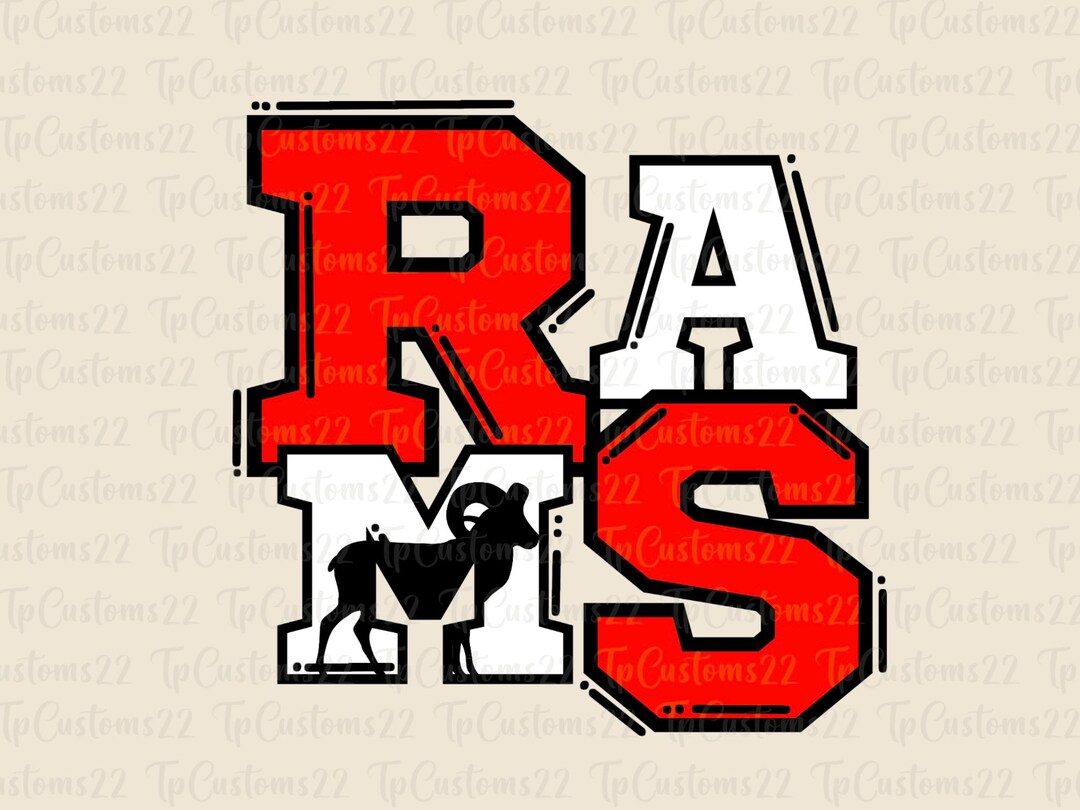 Rams Yellow Football PNG, School Mascot Png, Yellow and White Rams ...