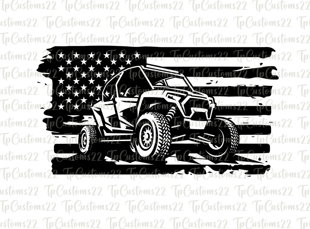 Distressed American Flag Sxs PNG, Sxs Png, UTV Svg, Side by Side Png ...