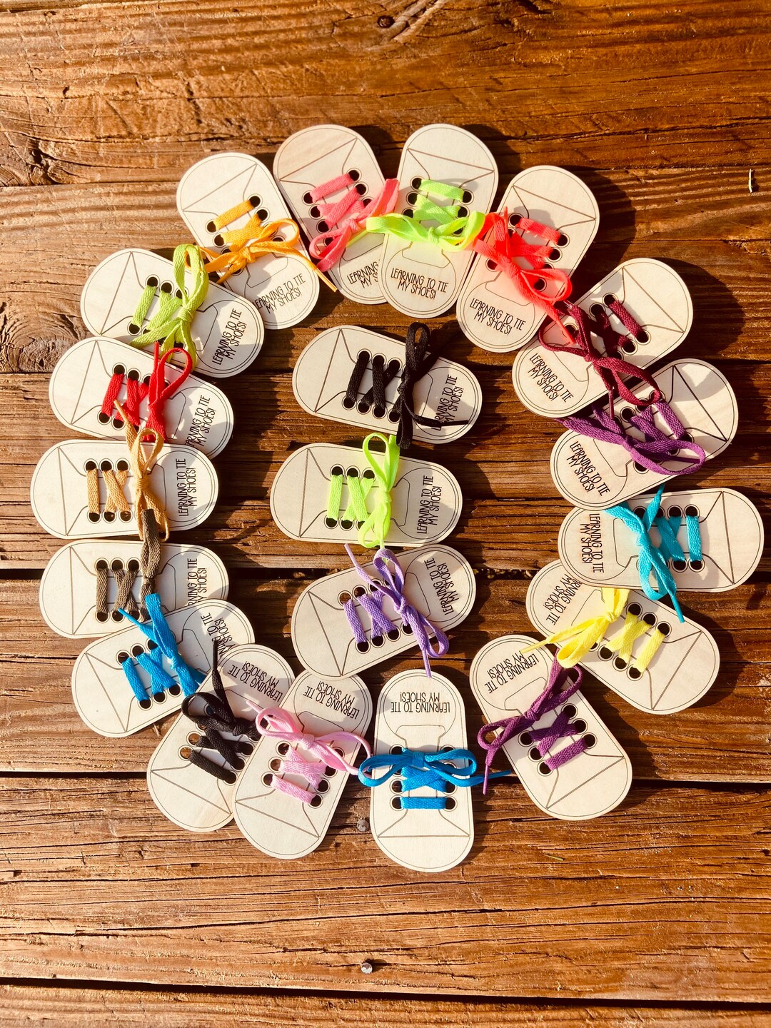 Learning to Tie My Shoes. Personalized Practice Shoe Tie, Tie My Shoe ...