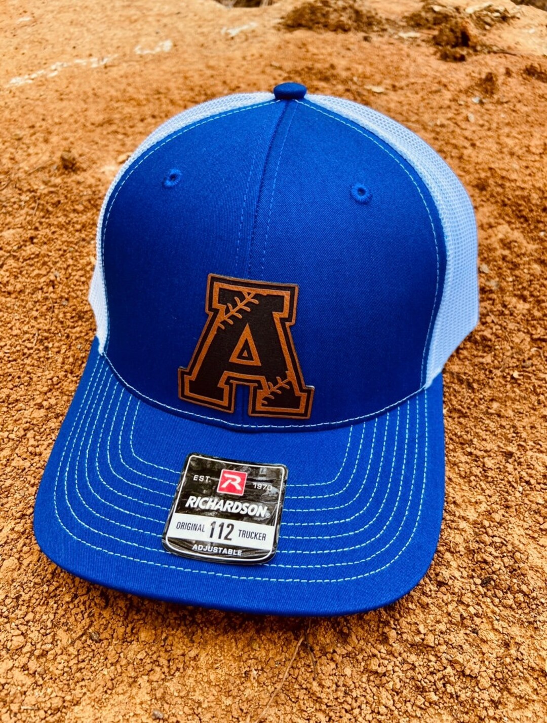 Personalized Baseball Hat, Baseball Hat, Team Leather Patch Hat, Sports ...