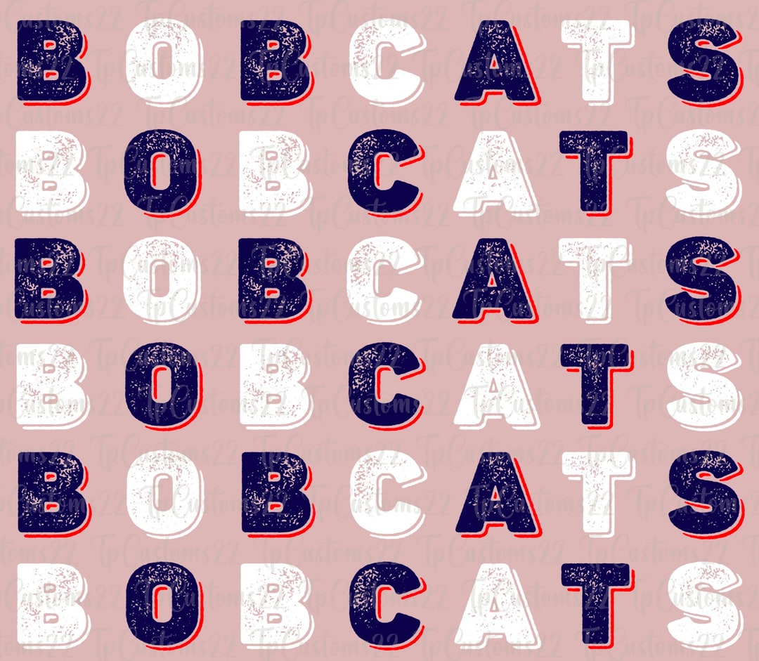 Bobcats PNG, School Mascot Png, Red Navy White Bobcat, School Colors ...