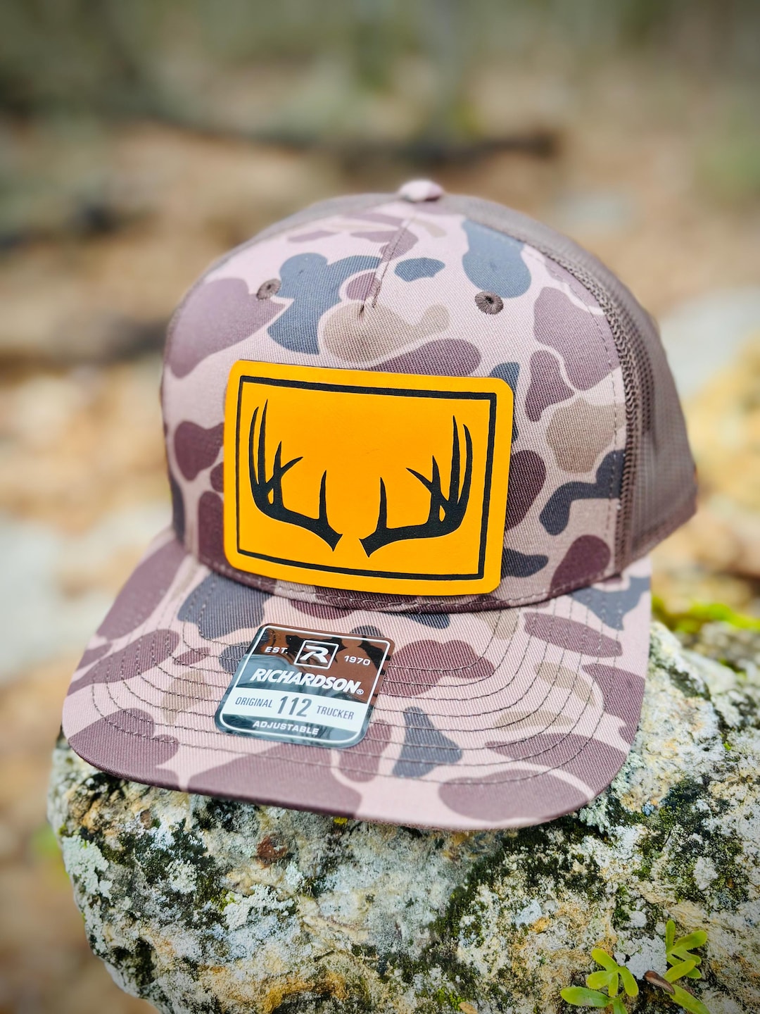 Hunting Hat, Deer Hunting Hat, Buck Hat, Hunting Leather Hat, Whitetail ...