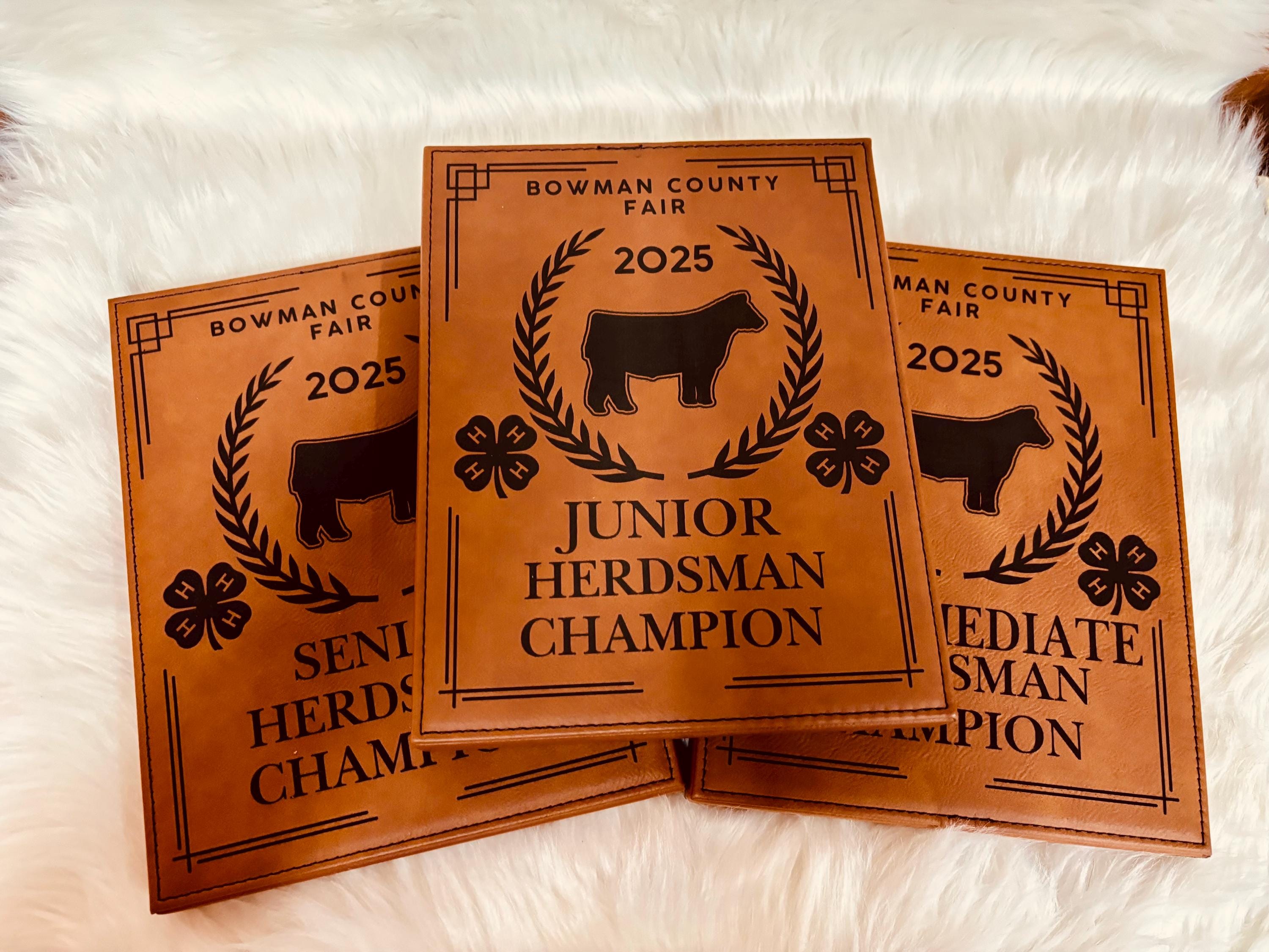 Livestock Steer Show Award Plaque, Steer Show Award, Cattle Show Award ...