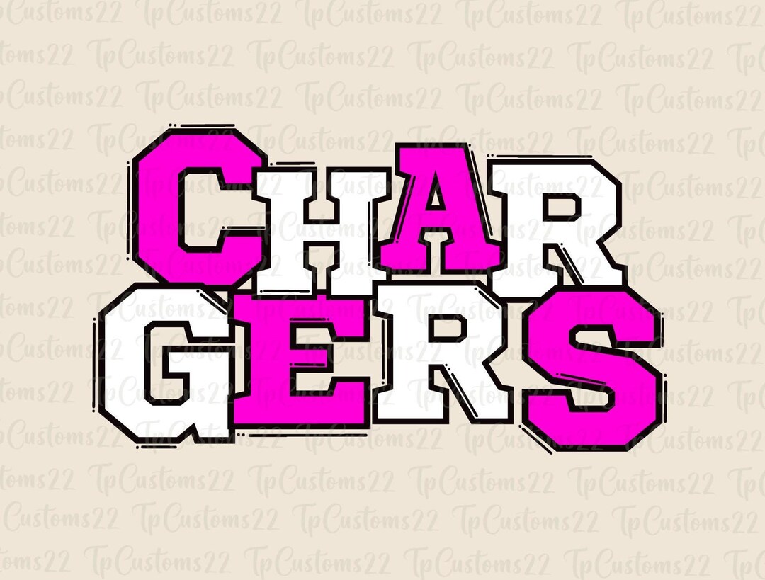 Chargers Pink Football PNG, Football Png, Pink and White Chargers ...