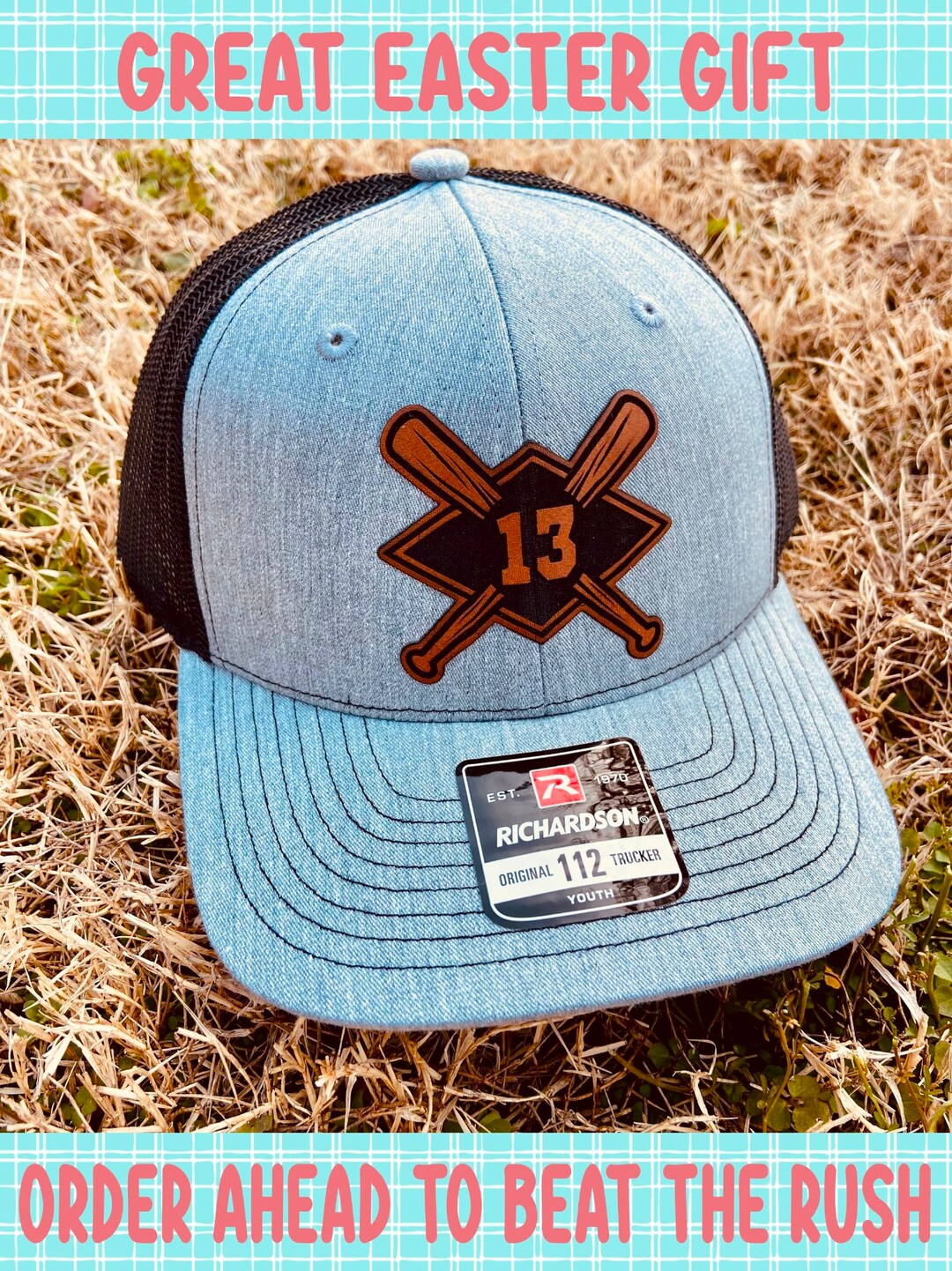 Kids Baseball Hat, Kids Name Personalized Hat, Baseball Hat ...