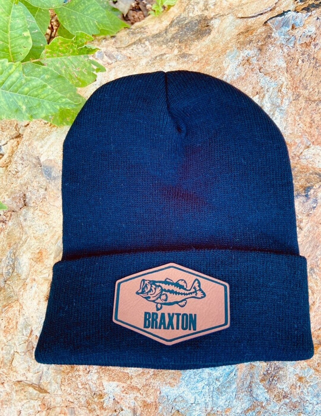 Personalized Name Beanie, Kids and Adult Name Personalized Beanie, Bass ...