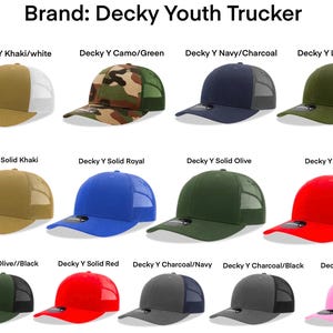 Kids Name Personalized Hat, Kids Hat, Personalized Boys Hat, Youth ...