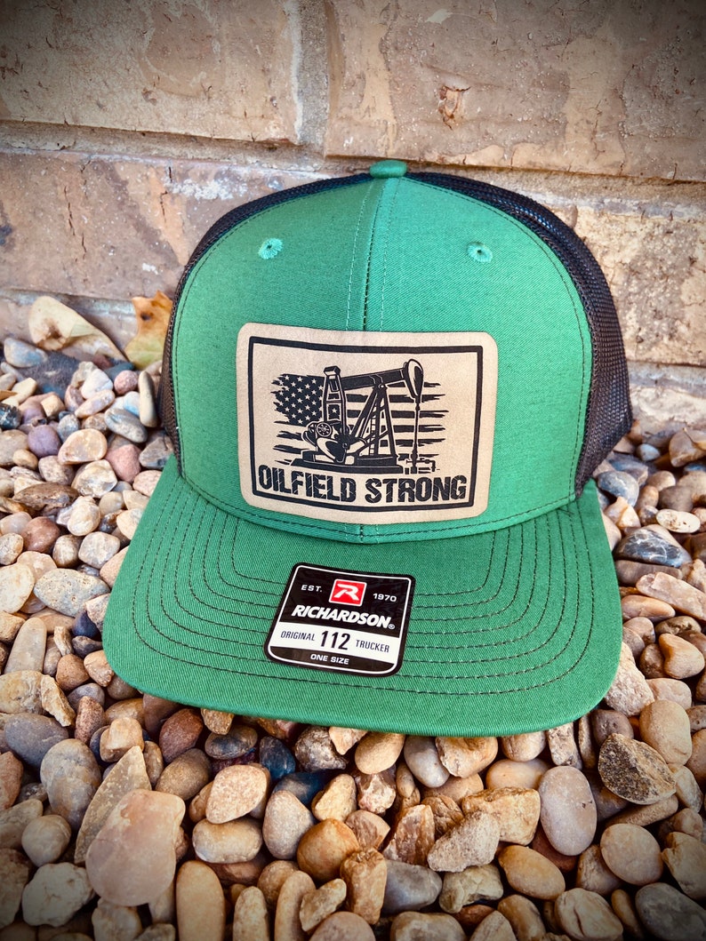 Oilfield Hat Oilfield Worker Oil Rig Mechanics Hat Leather - Etsy