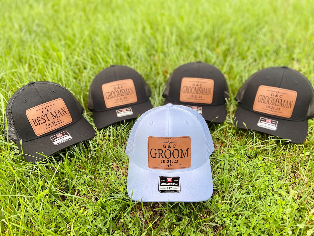 Custom Wedding Hats, Grooms Hat, Hats for Wedding Party, Groomsmen Hat ...