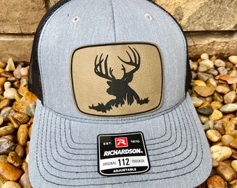 Leather Buck Hat Patch - Etsy