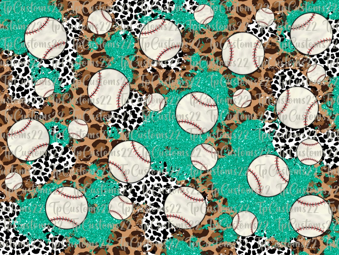 Sports Digital Paper, Sports Tumbler Wrap, Seamless Pattern Digital ...