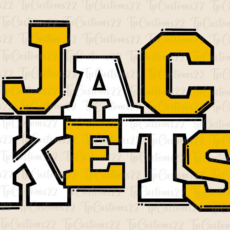 Yellowjackets Logo - Etsy
