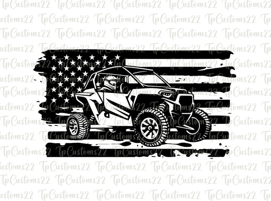 Distressed American Flag Skid Steer PNG, Skid Steer Png, Heavy ...