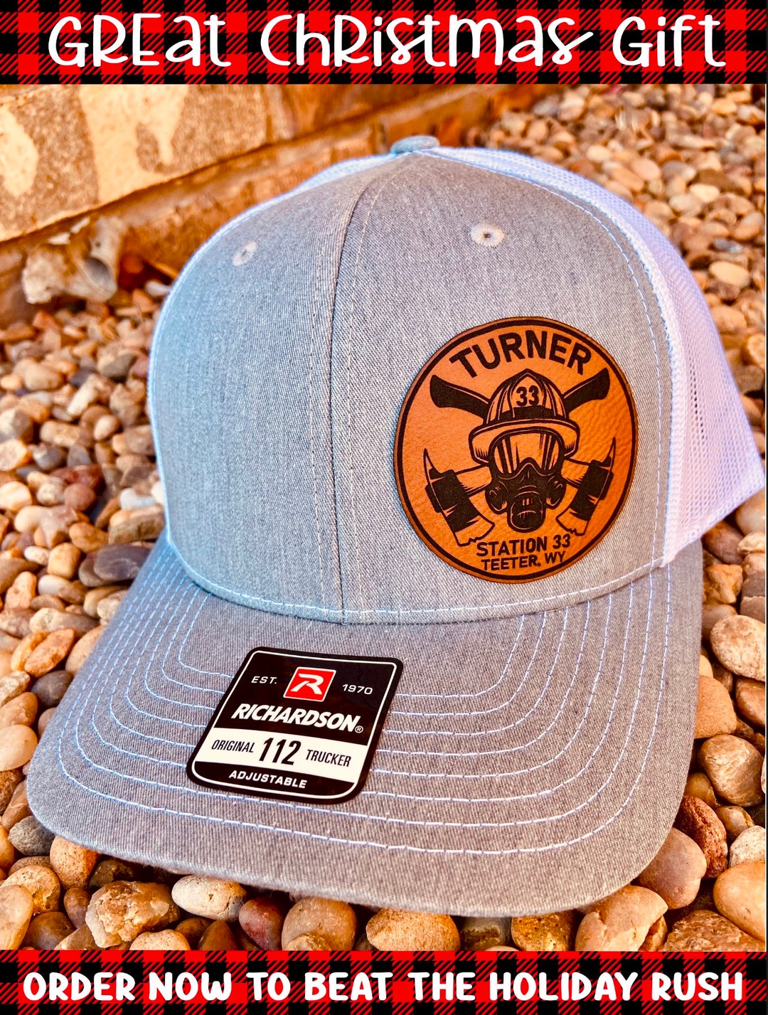 Custom Fire Fighter Hat, Oilfield Worker, Oil Rig, Mechanics Hat ...