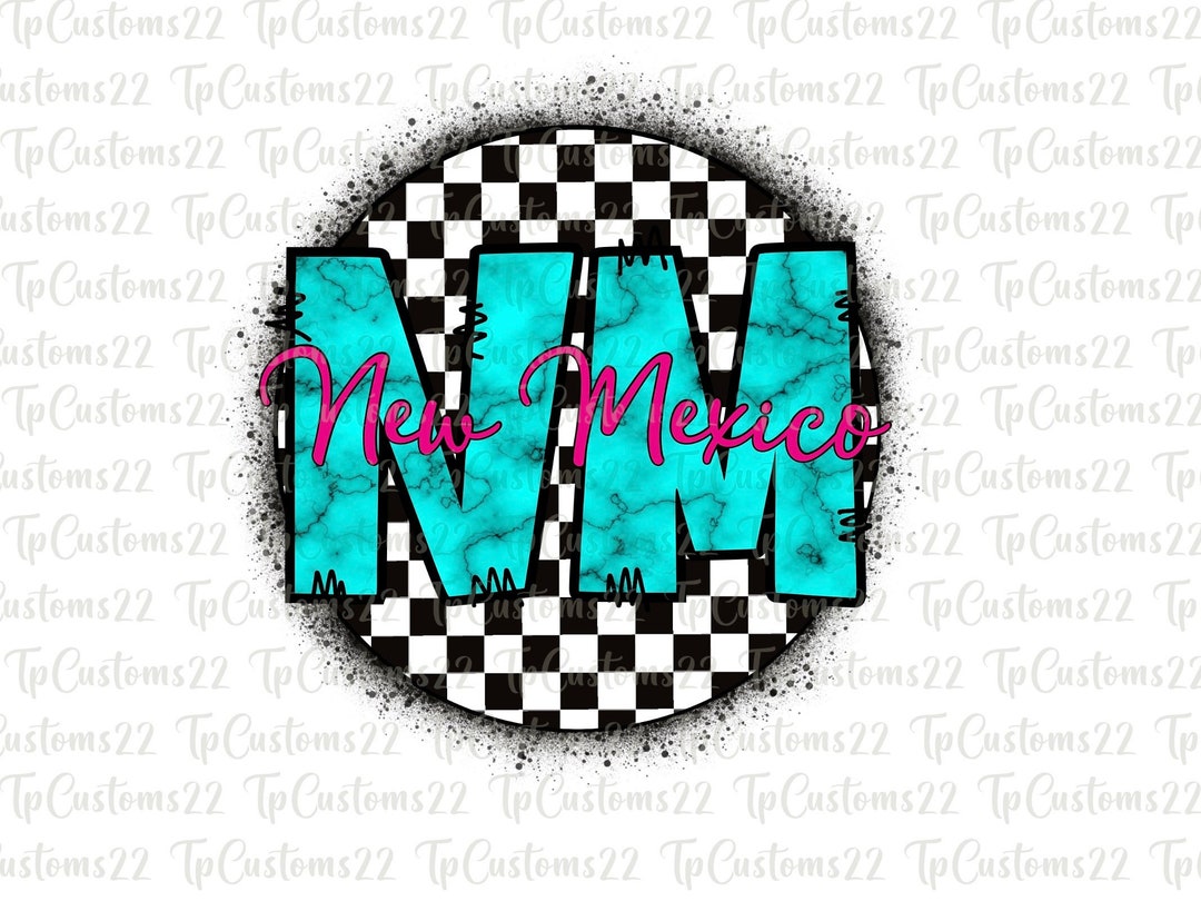 Retro 90s New Mexico Png Sublimation Design, State Png, New Mexico Png ...