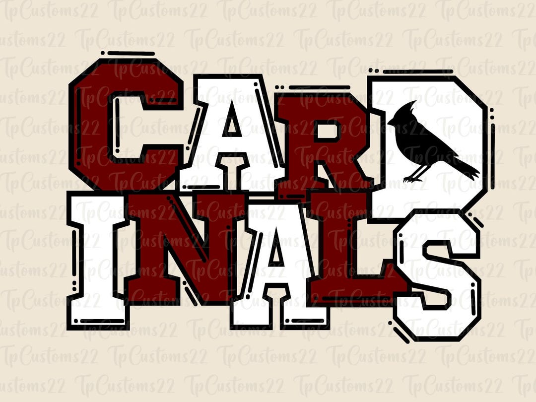Cardinals Maroon Football PNG, School Mascot Png, Maroon and White ...
