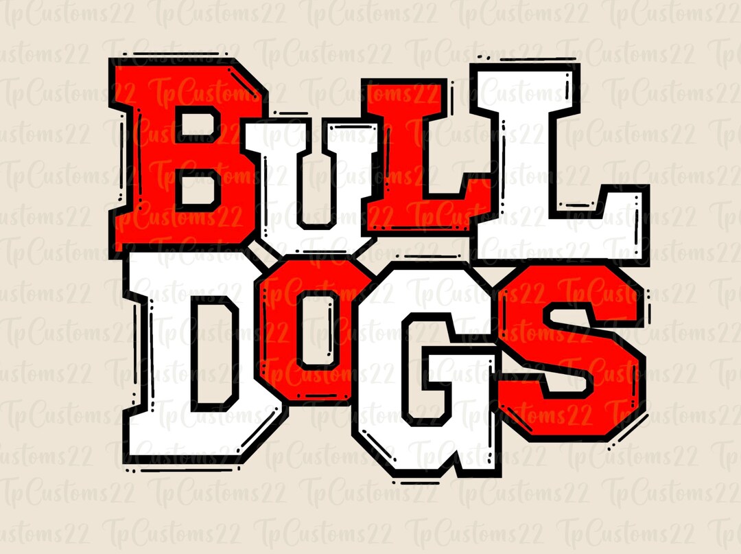 Bulldogs Red PNG, Football Png, Red Bulldogs, Football Shirt, Team ...