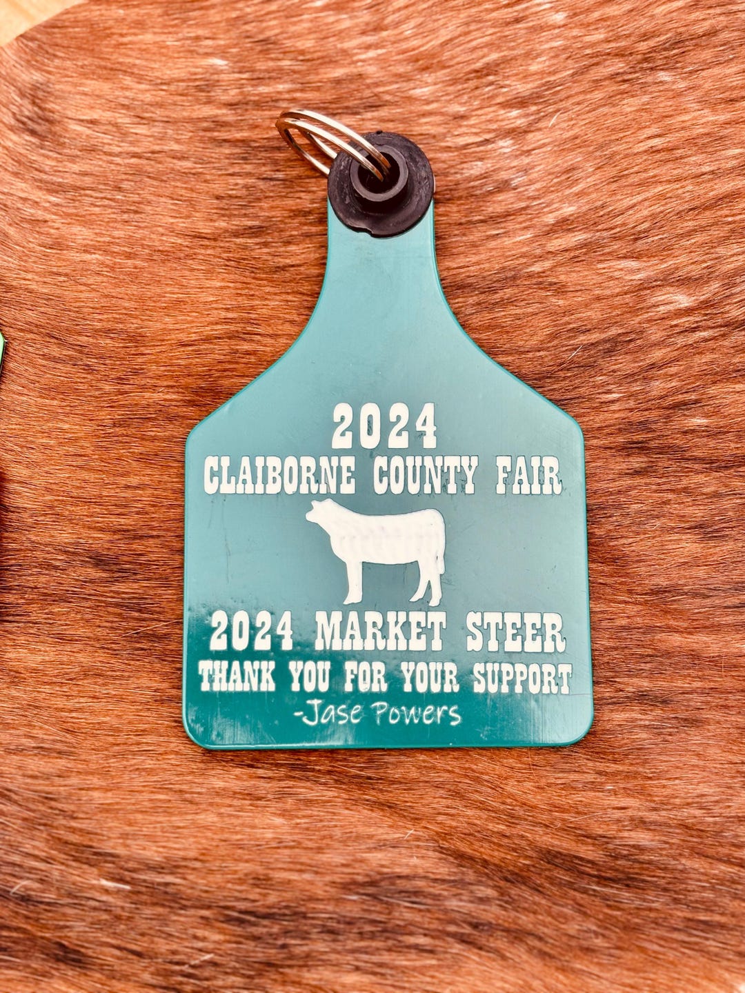 Buyer Thank You Gift, Engraved Cattle Ear Tag, Cattle Ear Tag, Ritchey ...