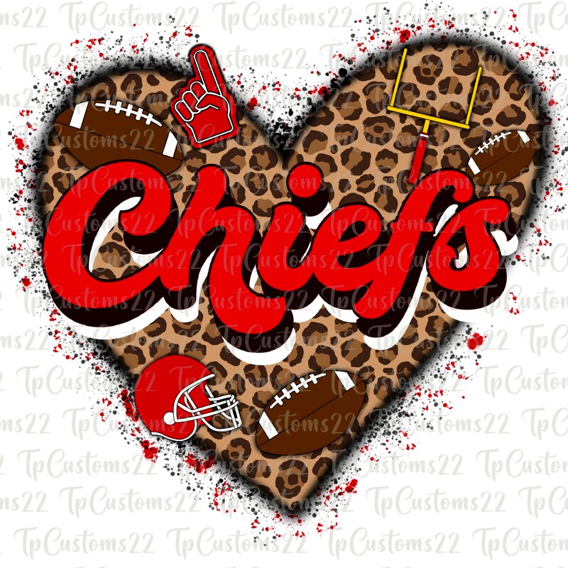 Valentines Chiefs - Etsy