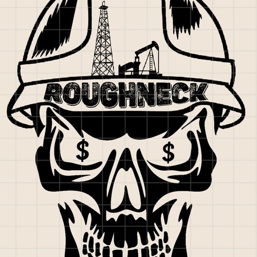 Oilfield Roughneck Skull Hard Hat PNG Roughneck PNG Oilfield - Etsy