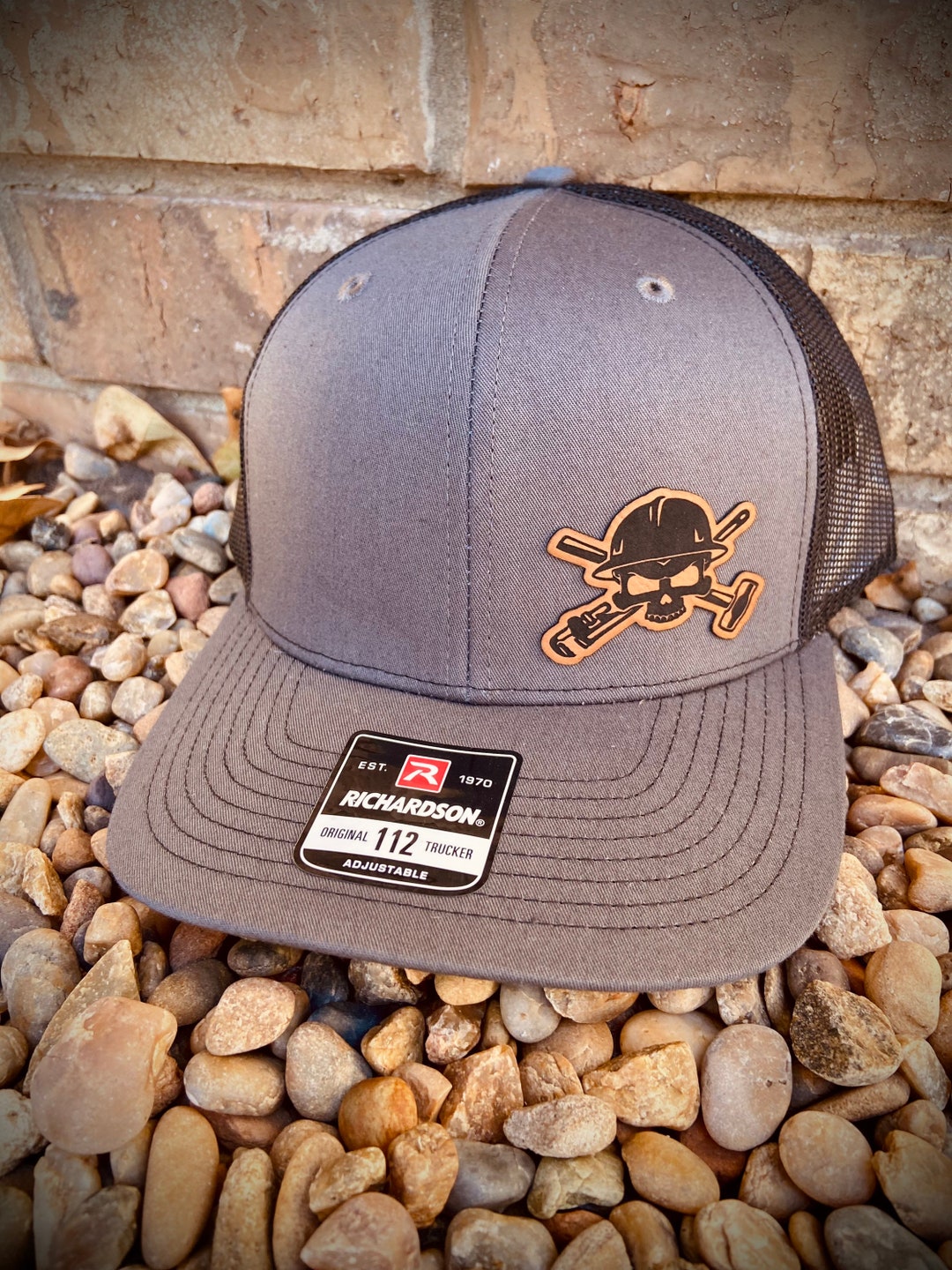 Oilfield Hat, Oilfield Worker, Oil Rig, Mechanics Hat, Leather Patch ...