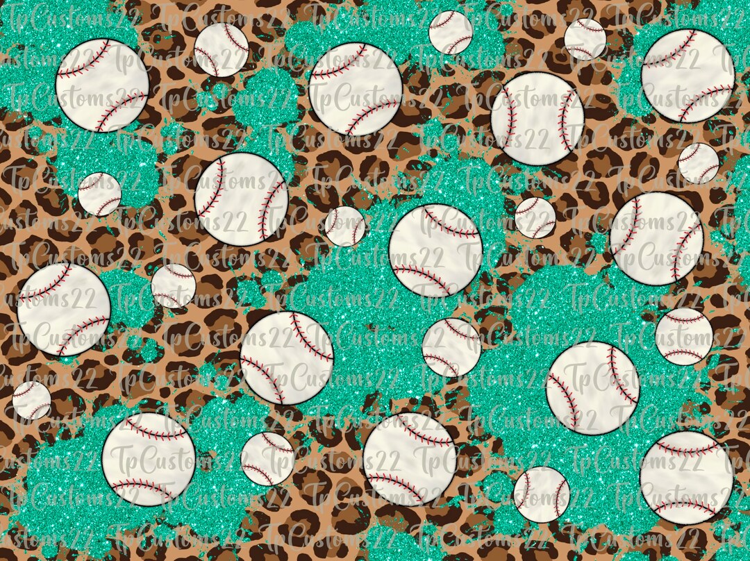 Sports Digital Paper, Sports Tumbler Wrap, Seamless Pattern Digital ...