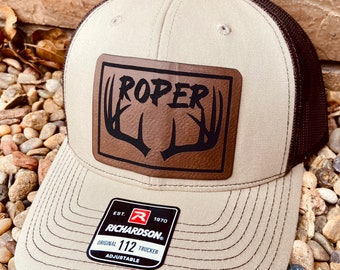 Only Fins Fishing Leather Patch Hat, Flex Fit Hat, Hunting Hats, Hats ...