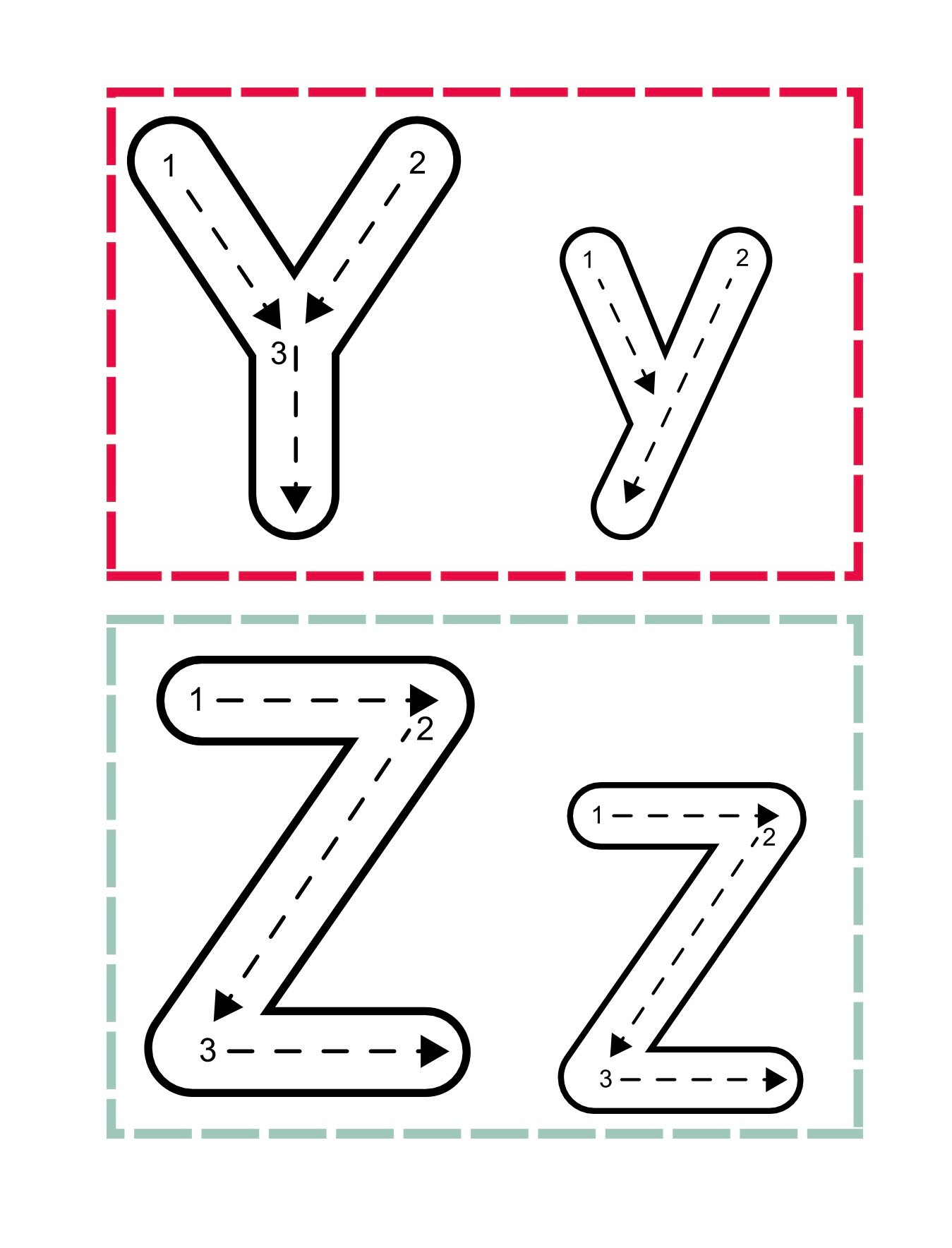 Alphabet Coloring and Tracing Book - Etsy