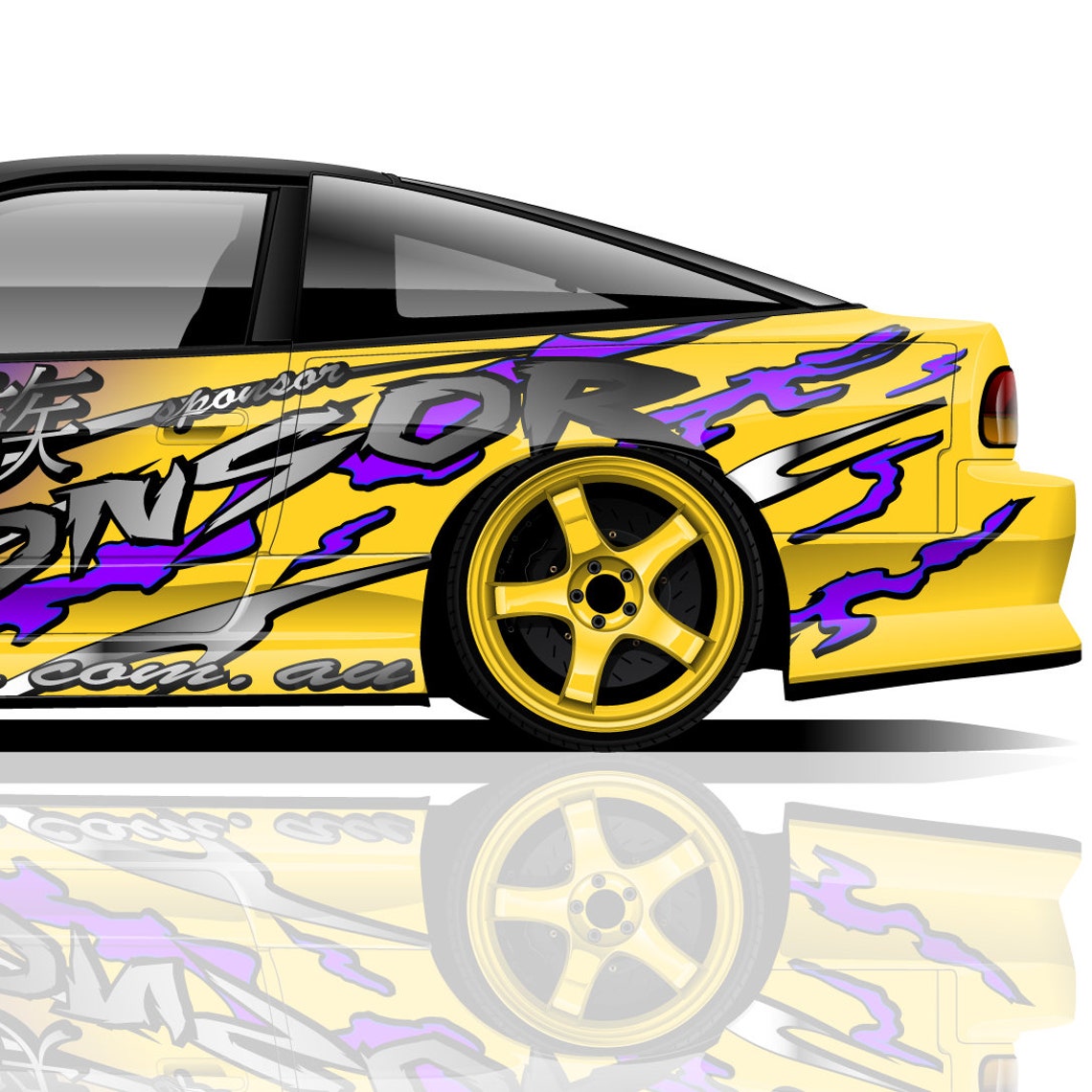 Tokyo Medallion Drift Livery Design - Car Wrap, Motorsport Livery, Drift Livery Design Digital ...