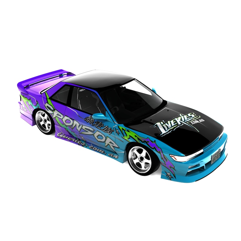 Beyond Stars Blurple Drift Livery Design - Digital File, Motorsport ...