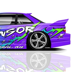 Beyond Stars Blurple Drift Livery Design - Digital File, Motorsport ...