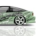 Tokyo Green Machine Drift Livery Design - Digital File, Motorsport Livery, Drift Livery, RC ...